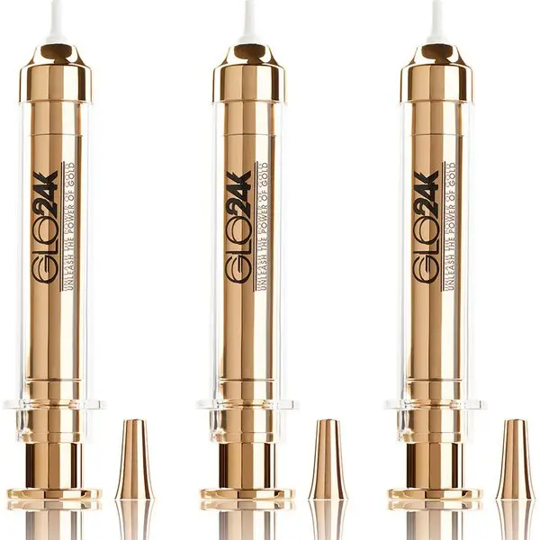 GLO24K Instant Facelift Cream With 24k Gold, Hyaluronic Acid, Peptides - Na