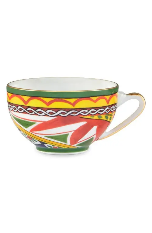 Dolce & Gabbana Carretto Lemon Teacup & Saucer