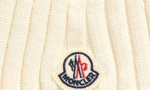 Moncler Ribbed Wool Beanie