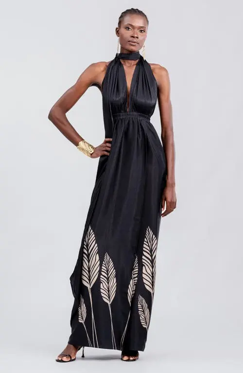 blue square neck maxi dress Jersey Square Neck Gown- Baby Blue