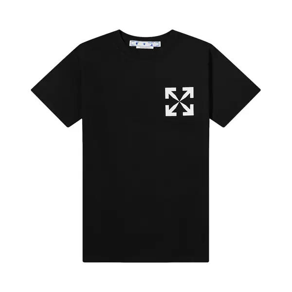 Off-White Single Arrow Slim Short-sleeve Tee /white - Black