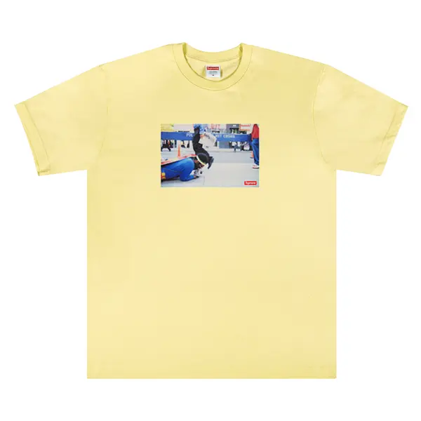 Supreme X Pope.l Training Crawl Tee 'pale - Yellow