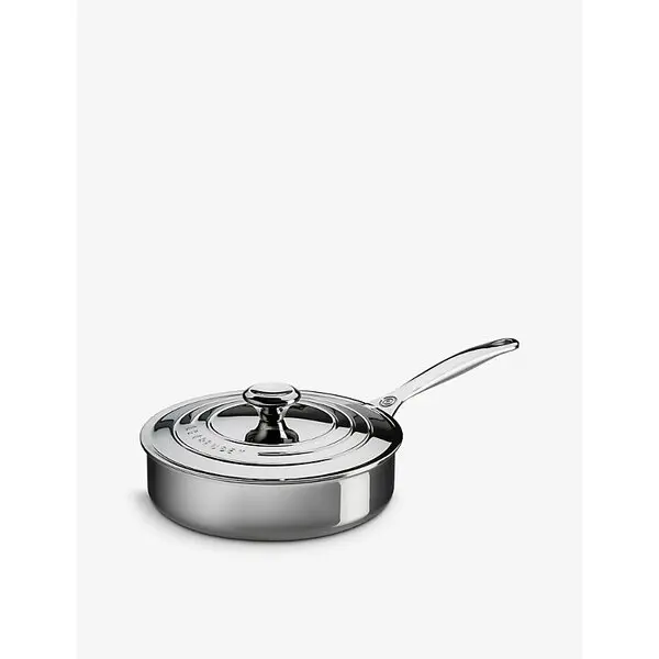 LE CREUSET Signature 3-ply Stainless-steel Sauté Pan With Lid 24cm - One-color