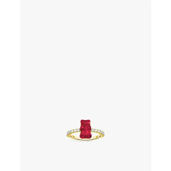 THOMAS SABO X Haribo Gold-plated Ring - Gold-plated & Cz