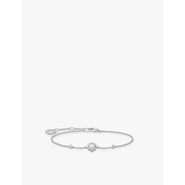 THOMAS SABO Sterling Silver And Zirconia Chain Bracelet - 925 Silver & Cz
