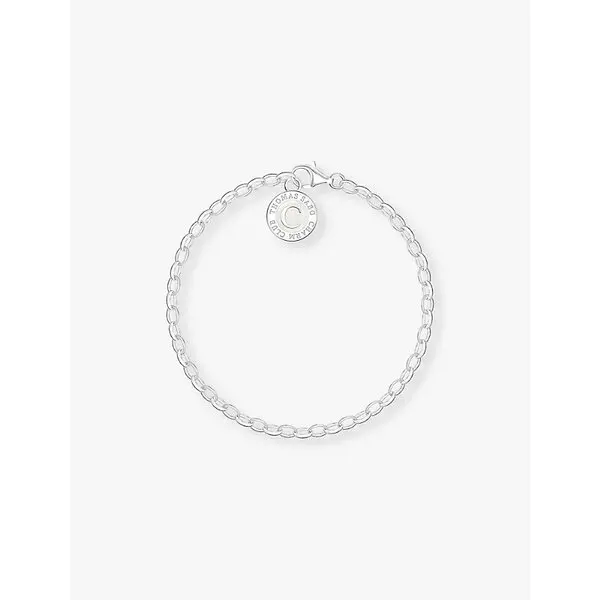 THOMAS SABO Charmista Sterling Silver Coin Pendant Bracelet - 925 Sterling Silver