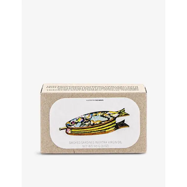 JOSE GOURMET Smoked Small Sardines In Extra-virgin Olive Oil Tinned Fish 90g - One-color