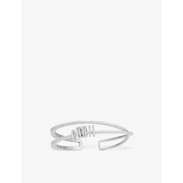 APM MONACO Sterling And Zirconia Bracelet - Silver