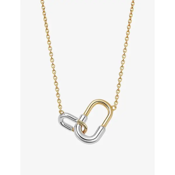Astley Clarke Aurora U-hoop Link Necklace - Yellow Gold Vermeil