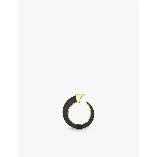 SHAUN LEANE Sabre Solis Ring - Yellow Gold Vermeil