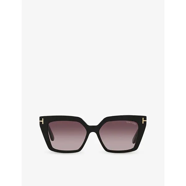 TOM FORD Tr001637 Cat-eye Sunglasses - Black