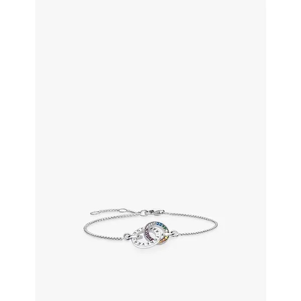 THOMAS SABO Together Pendant Bracelet - 925 Silver & Cz
