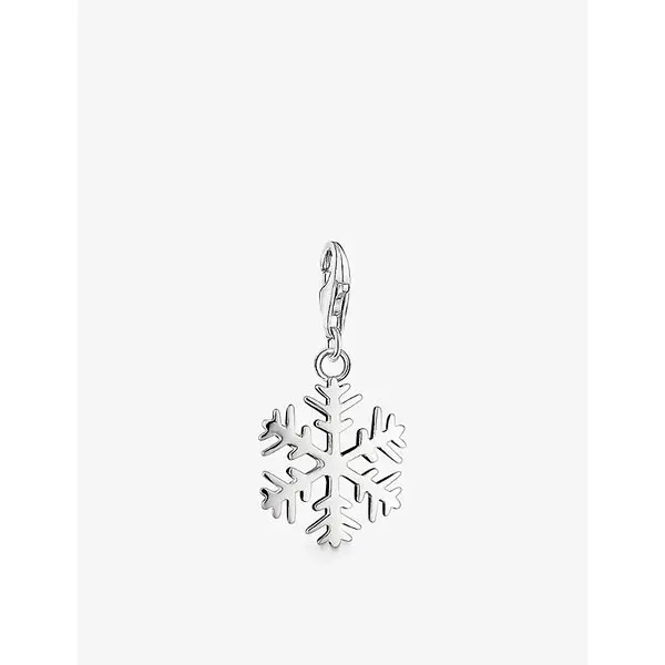 THOMAS SABO Charm Club Snowflake Sterling-silver Charm - 925 Sterling Silver