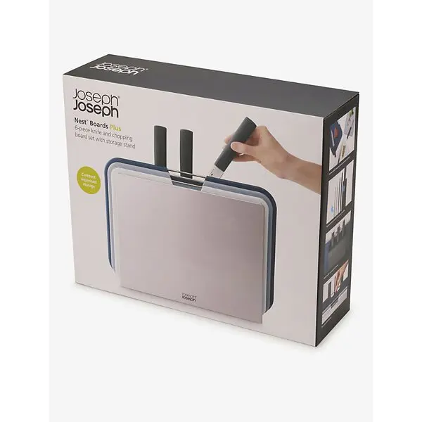 JOSEPH JOSEPH Nest Boards Plus 6-piece Knife And Chopping Board Set