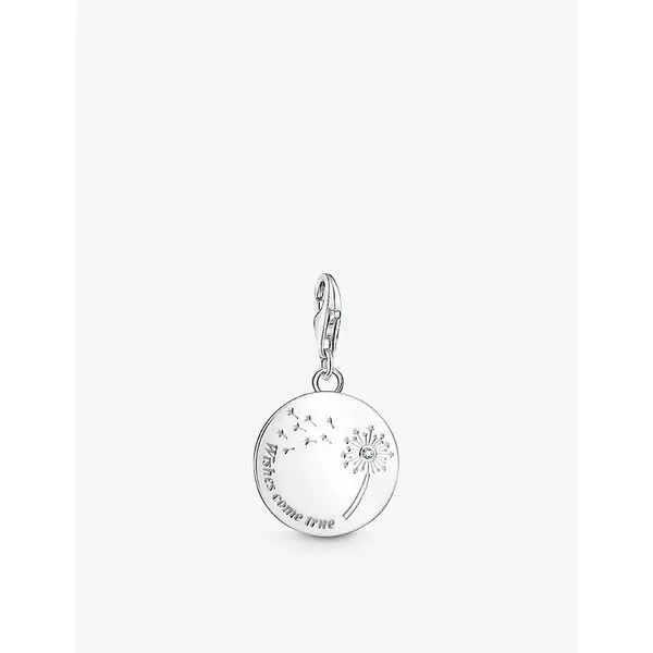 THOMAS SABO Dandelion Wishes Come True Pendant Charm - 925 Sterling Silver