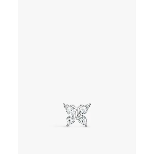 THOMAS SABO Butterfly Single Stud Earring - 925 Silver & Cz