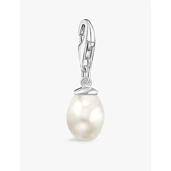 THOMAS SABO 925 Sterling And Freshwater Pearl Charm - Silver