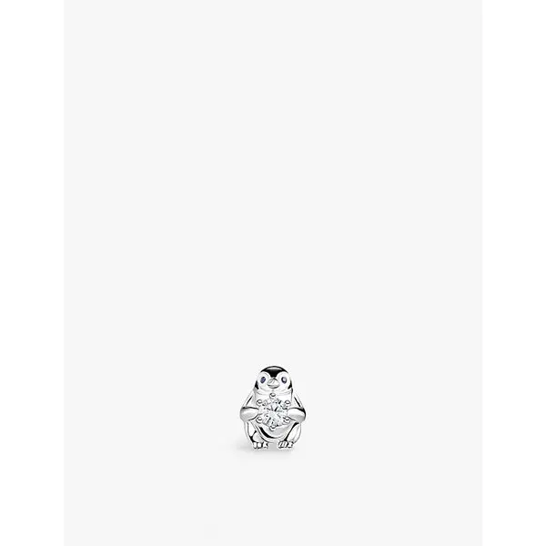 THOMAS SABO Penguin Single Stud Earring - 925 Silver & Cz