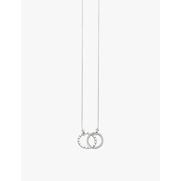 THOMAS SABO Together Forever Pendant Necklace - 925 Silver & Cz