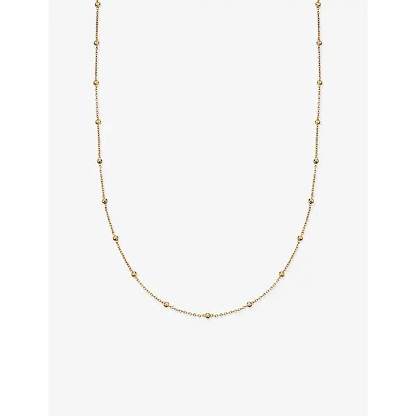 Astley Clarke Aurora Station Necklace - Gold