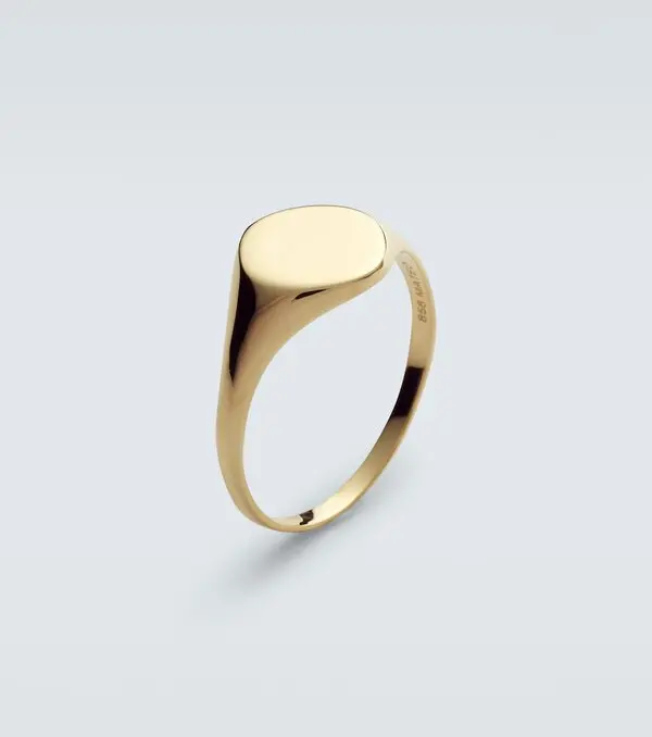Mateo 14kt Yellow Signet Ring