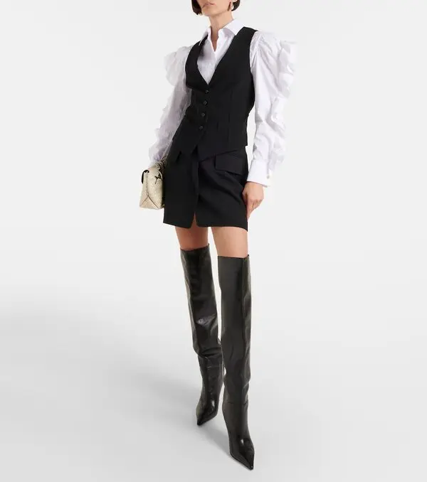 Max Mara Buttoned Jersey Vest