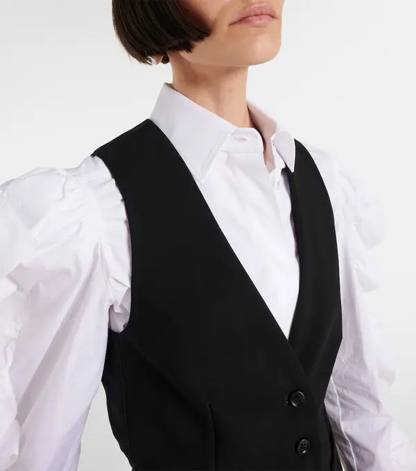Max Mara Buttoned Jersey Vest