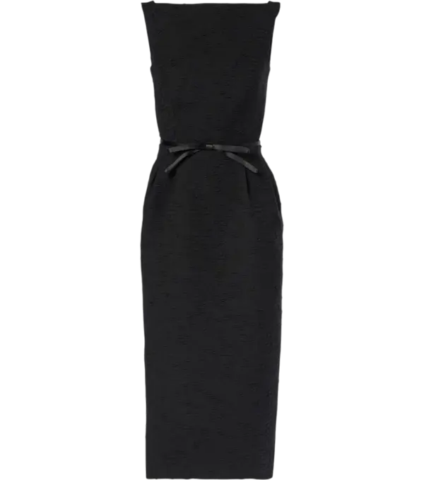 Erdem Textured Midi Dress - Black