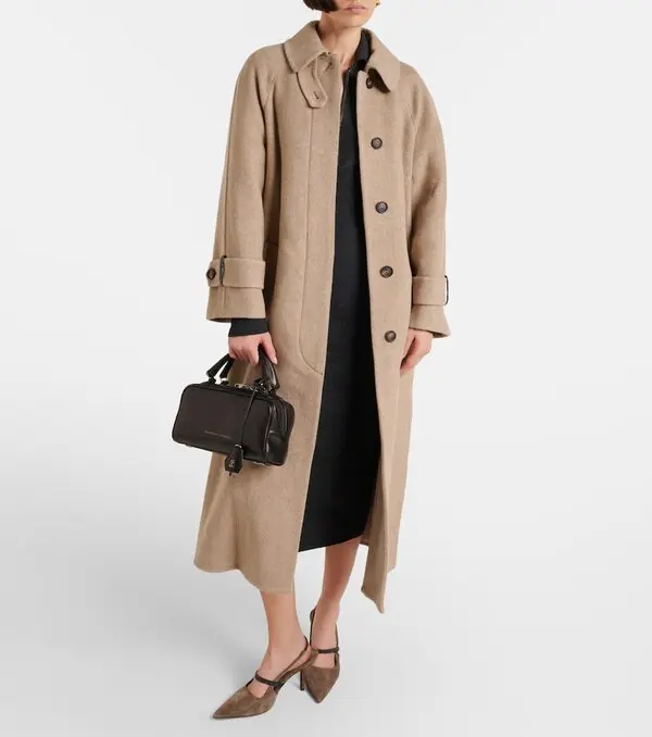 Brunello Cucinelli Wool-cashmere Overcoat