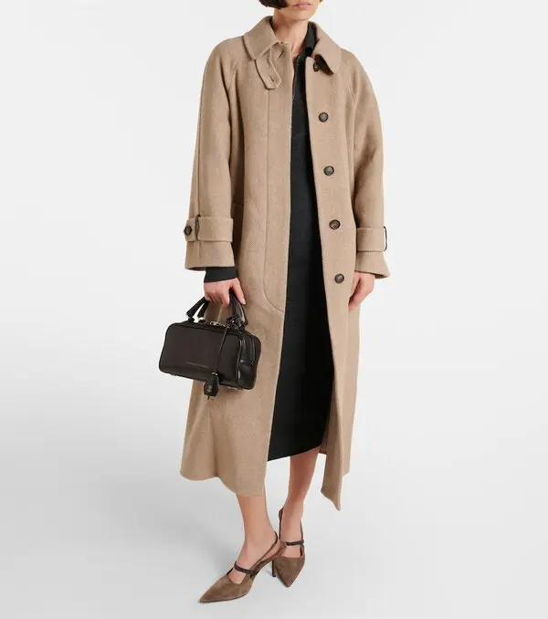 Brunello Cucinelli Wool-cashmere Overcoat