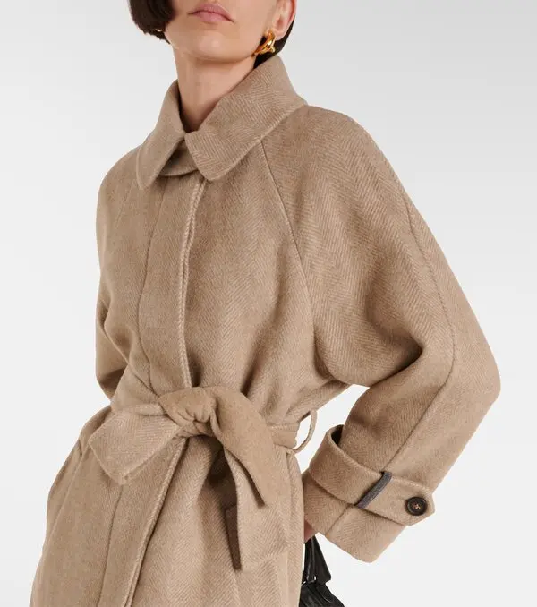 Brunello Cucinelli Wool-cashmere Overcoat
