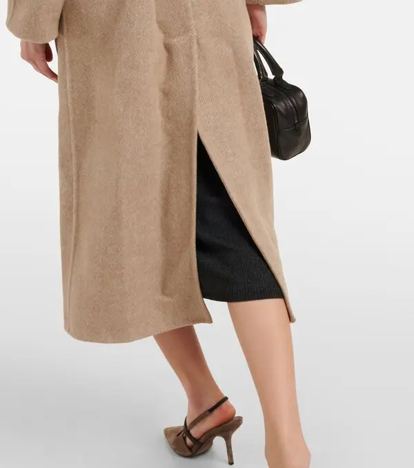 Brunello Cucinelli Wool-cashmere Overcoat