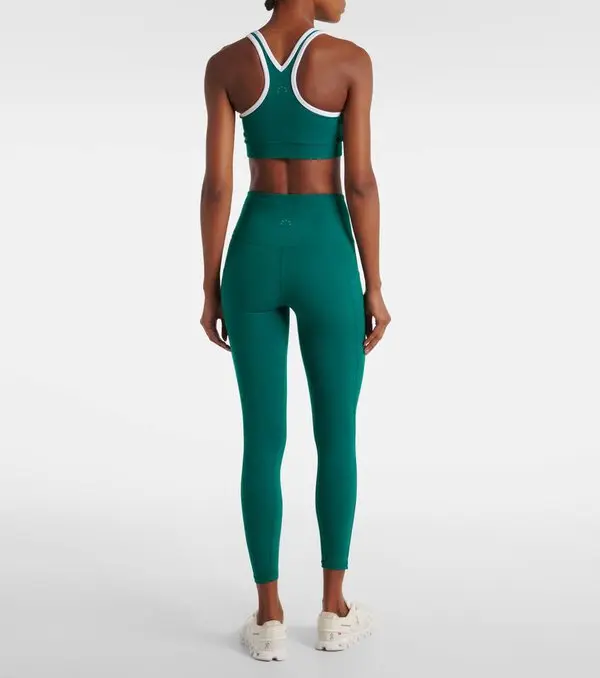 Varley Move Pocket High-rise Leggings - Green