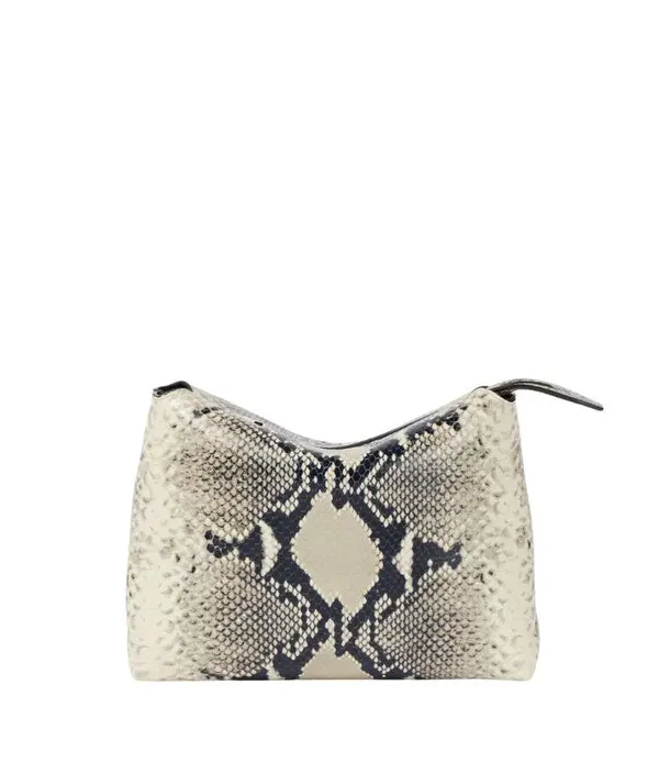 Khaite Lina Snake-effect Leather Crossbody Bag - Multicoloured