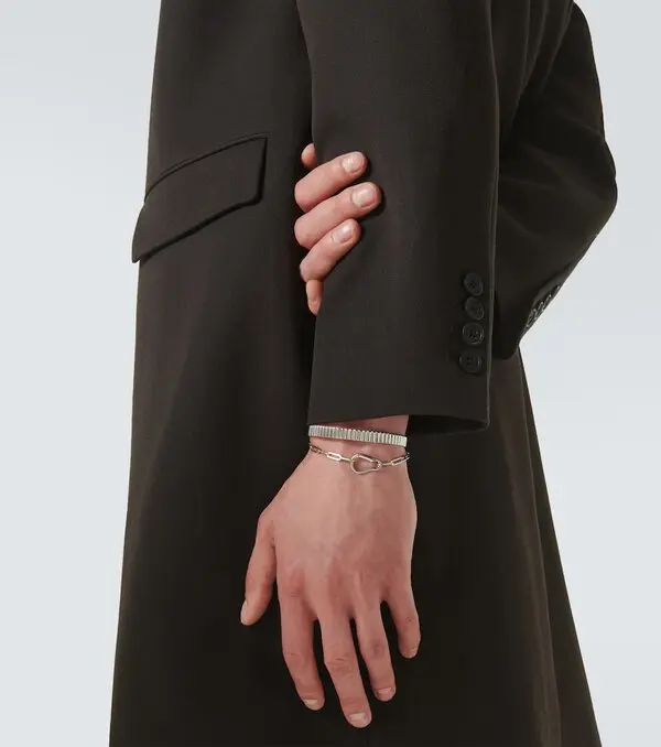 Mateo Carabiner Chain Bracelet