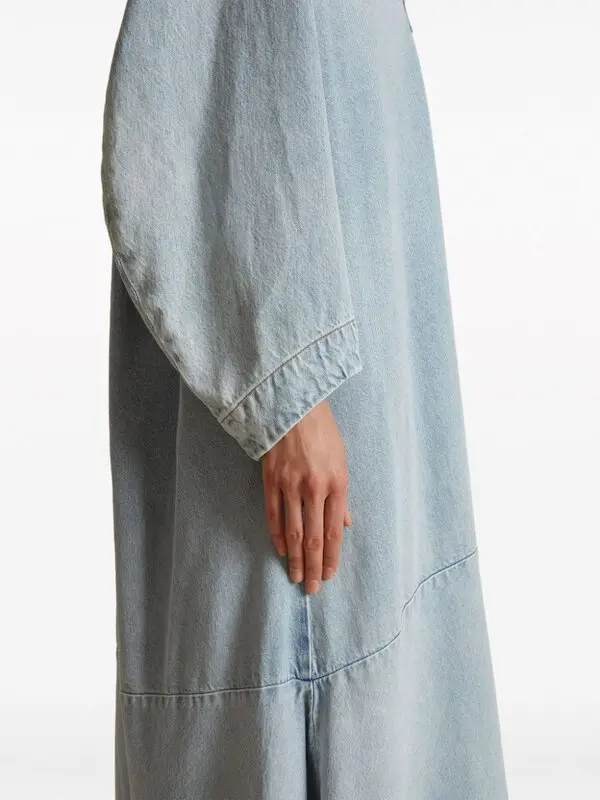 Khaite Franka Dress - Blue | Editorialist