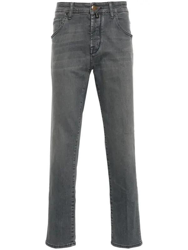 Jacob Cohen Scott Slim-fit Jeans - Grey