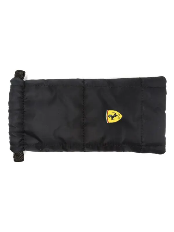 SCUDERIA FERRARI Wraparound-frame Sunglasses - Black
