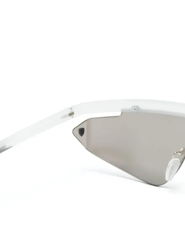 SCUDERIA FERRARI Wraparound-frame Sunglasses - Silver