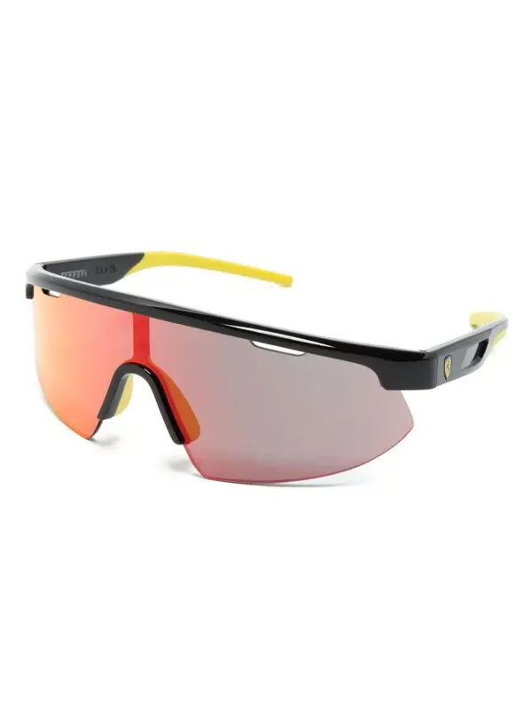 SCUDERIA FERRARI Shield-frame Sunglasses