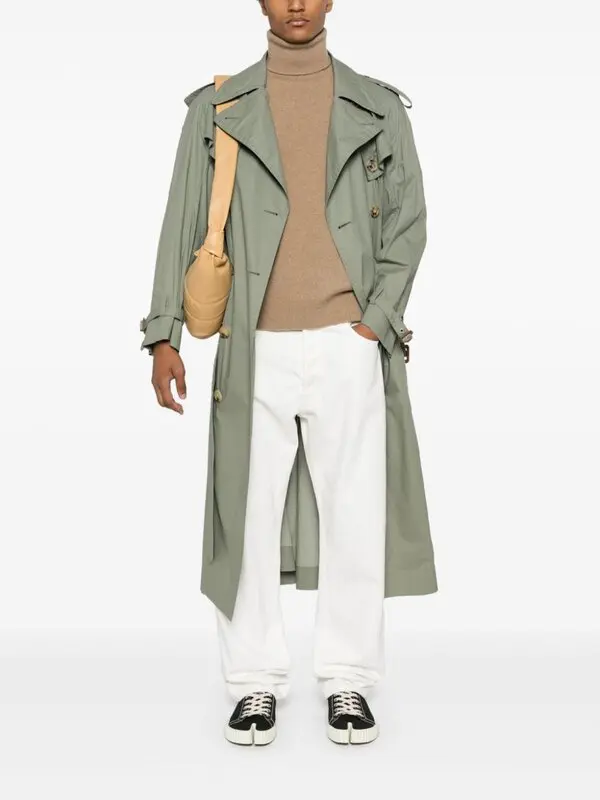 MAISON MARGIELA Roll-neck Wool Jumper - Neutrals