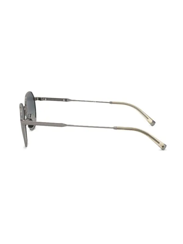 Brunello Cucinelli Hexagonal Sunglasses - Grey