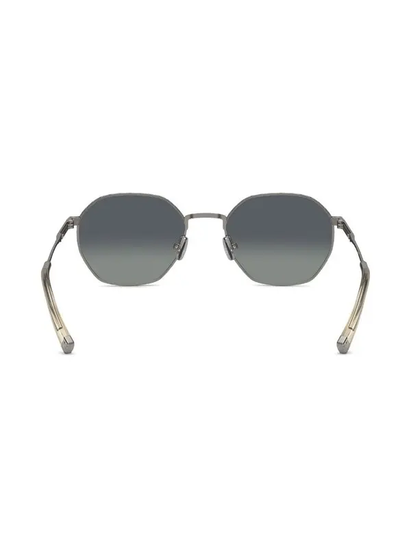 Brunello Cucinelli Hexagonal Sunglasses - Grey