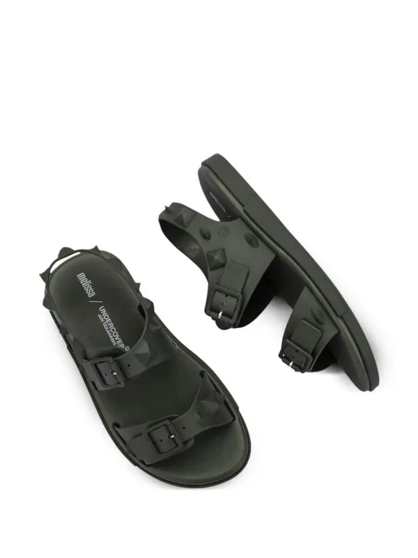 Melissa X Undercover Spikes Sandals - Green