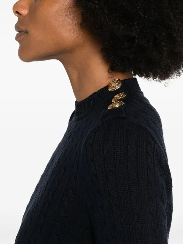 Chloé Cable-knit Cropped Jumper