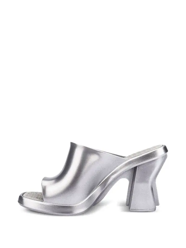Marc Jacobs X Melissa 90mm Mules - Silver