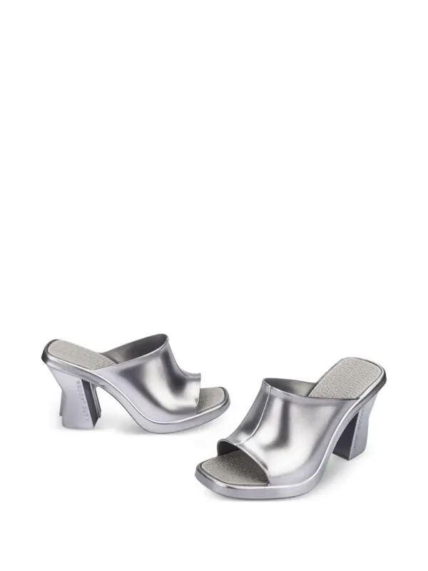 Marc Jacobs X Melissa 90mm Mules - Silver