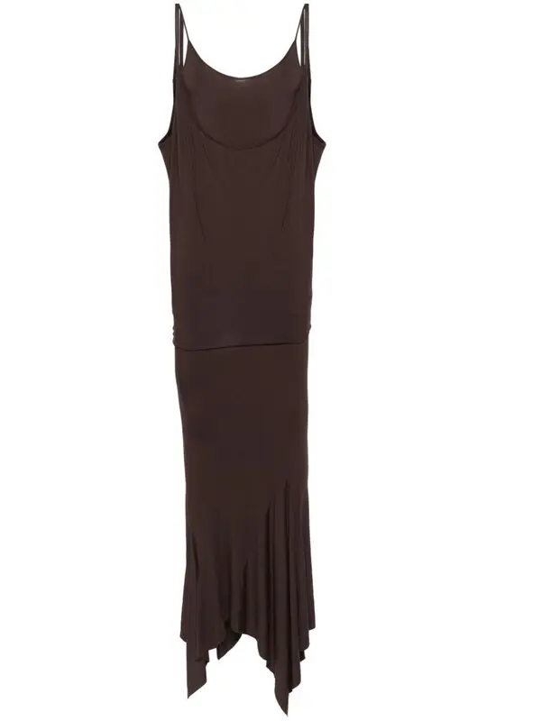 Attico Layered Maxi Dress