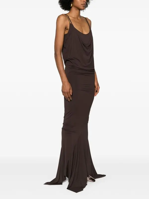 Attico Layered Maxi Dress