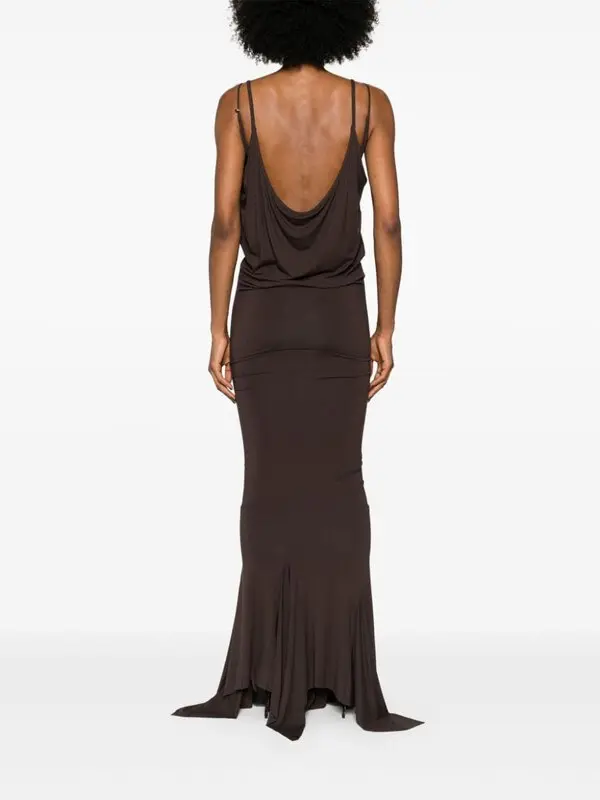Attico Layered Maxi Dress